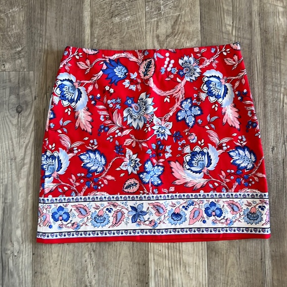Talbots | Skirts | Nwt Talbots Floral Skirt | Poshmark